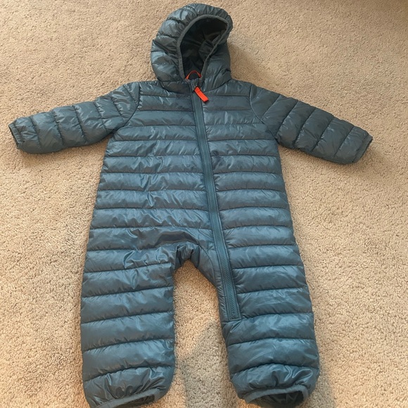 Primary | Other | Primary Blue Hooded Puffer Suit | Poshmark